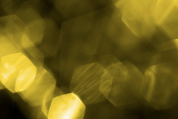 Free Stock Photo of Blurry Yellow Lights in the Dark | Download Free ...