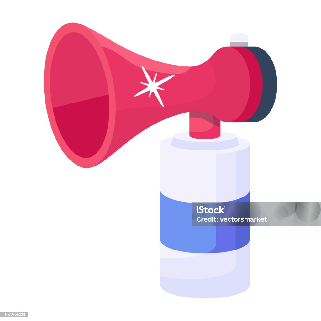 Air Horn Stock Illustration - Download Image Now - Bottle, Equipment ... Air Horn Stock Illustration - Download Image Now - Bottle, Equipment ...