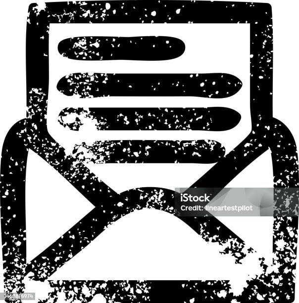 Symbole De Licône De Lettre Denveloppe Vecteurs Libres De Droits Et