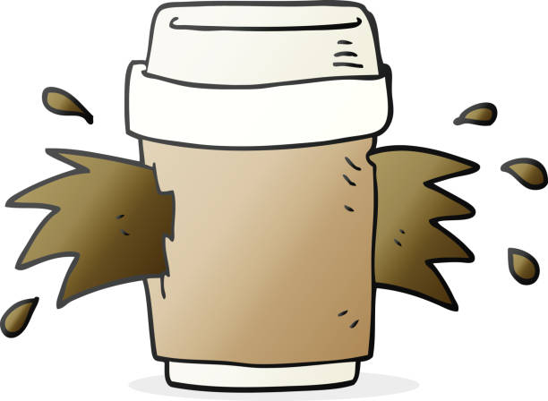 90 Spilled Coffee To Go Stock Illustrations Royalty Free Vector