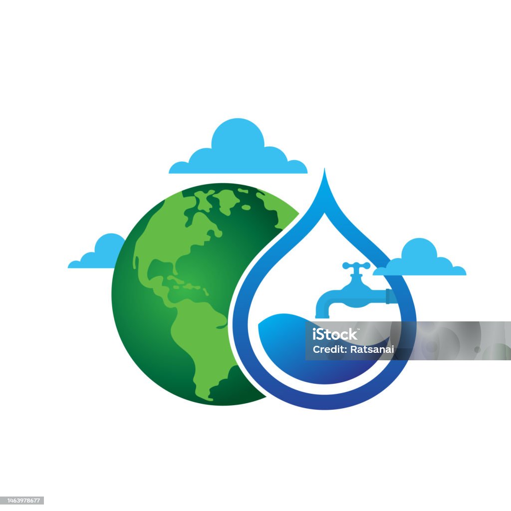Save Water Save Earth Stock Illustration Download Image Now