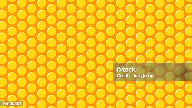 Ilustración De Papel Tapiz De Patrón De Panal Vector De Fondo De Panal
