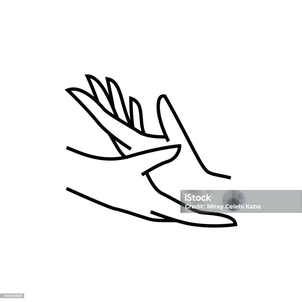 Hand Massage And Spa Elements Line Icon Stock Illustration Download Image Now Hand Icon