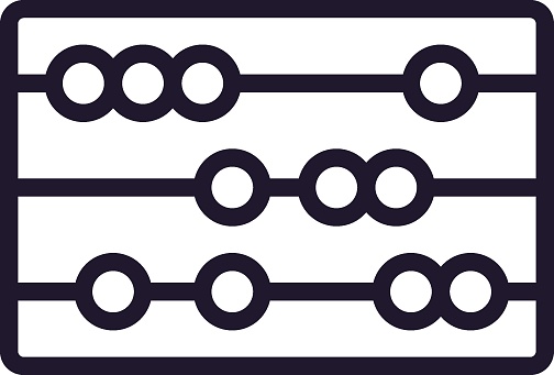 Panneau Déducation Symbole Vectoriel Dessiné Dans Un Style De Ligne