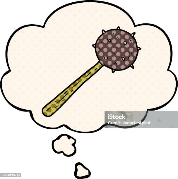 Dessin Animé Avec Bulle De Pensée Dans Le Style De La Bande Dessinée