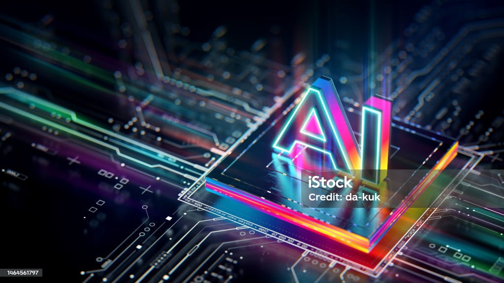 Процессорный Блок Искусственного Интеллекта Мощный Компонент Quantum Ai