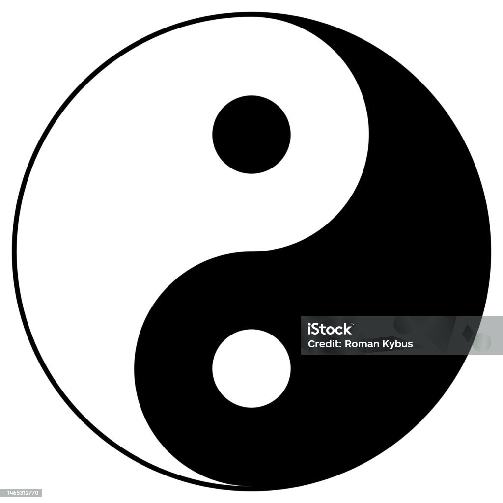 Yin Yang Le Symbole Yin Et Yang Illustration Vectorielle Noir Et Blanc ... Yin Yang Le Symbole Yin Et Yang Illustration Vectorielle Noir Et Blanc ...