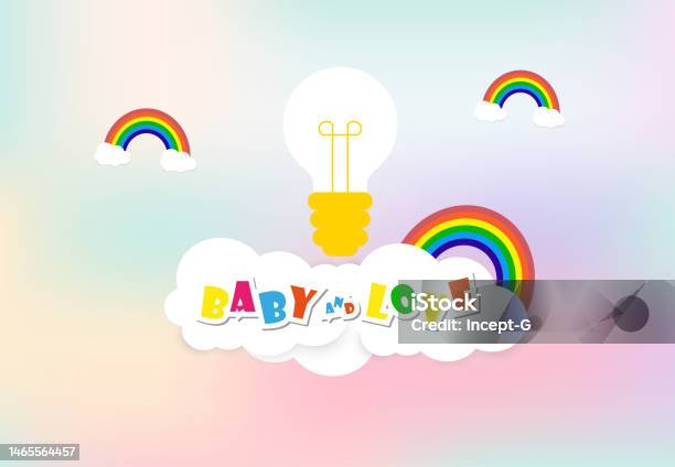 Tiga Pelangi Dan Cahaya Ide Dengan Awan Putih Lembut Dengan Ruang Untuk ... Tiga Pelangi Dan Cahaya Ide Dengan Awan Putih Lembut Dengan Ruang Untuk ...