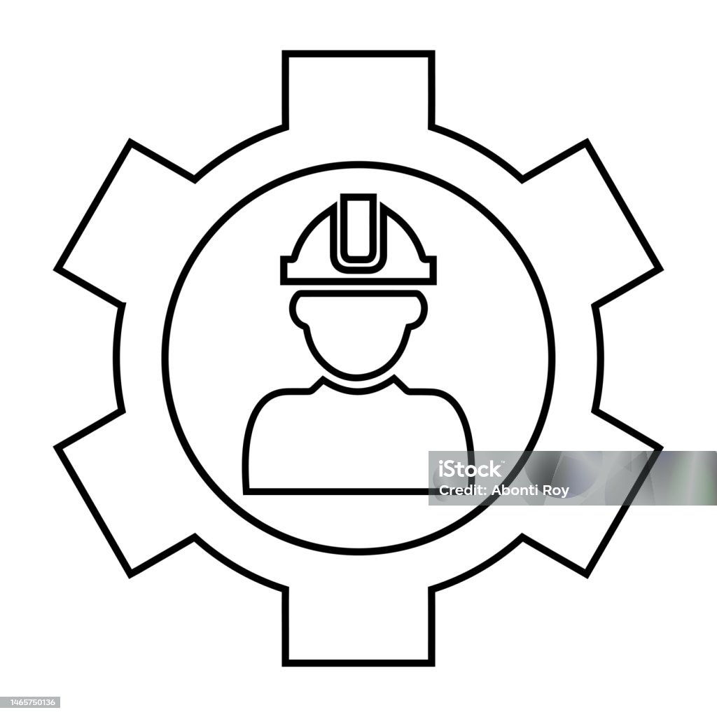 Labour Management Labouring Icon Stock Illustration - Download Image ... Labour Management Labouring Icon Stock Illustration - Download Image ...