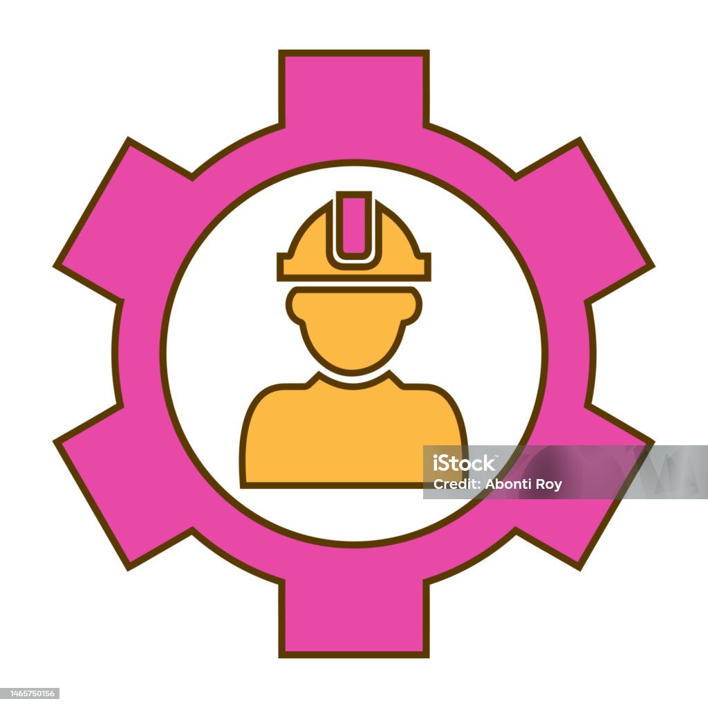 Labour Management Labouring Icon Stock Illustration - Download Image ... Labour Management Labouring Icon Stock Illustration - Download Image ...