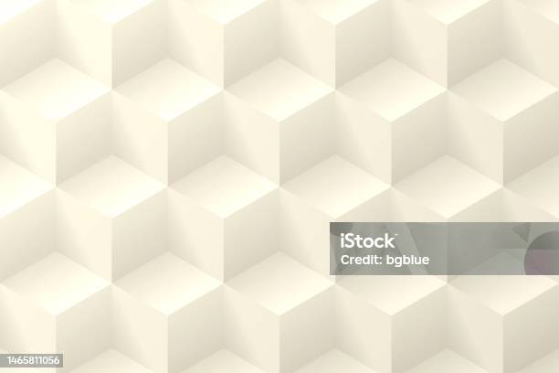 Abstract Golden White Background Geometric Texture Stock Illustration