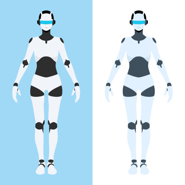 1.100+ Robot Humanoid Ilustrasi, Grafik Vektor, & Clip Art Bebas ... 1.100+ Robot Humanoid Ilustrasi, Grafik Vektor, & Clip Art Bebas ...