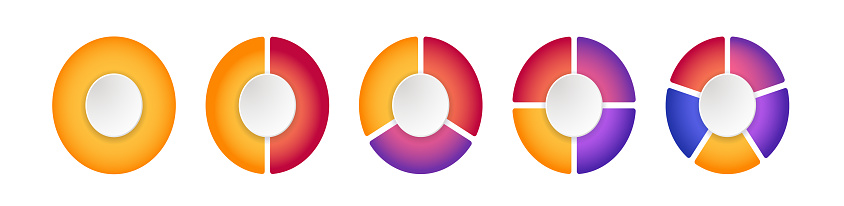 Ilustración de Representación Circular De Datos Utilizando Gráficos ... Ilustración de Representación Circular De Datos Utilizando Gráficos ...