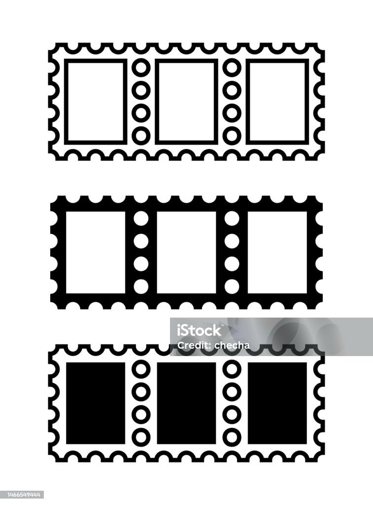 Ilustración de Conjunto De Iconos De Sellos Postales Símbolo De Correo ... Ilustración de Conjunto De Iconos De Sellos Postales Símbolo De Correo ...
