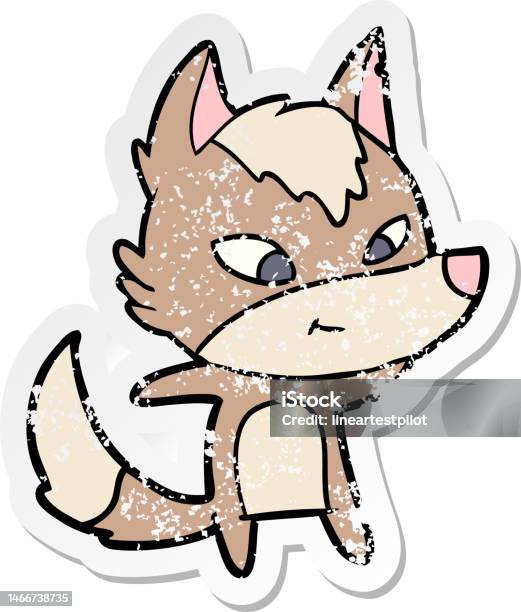 Stiker Tertekan Dari Serigala Kartun Ramah Ilustrasi Stok - Unduh ... Stiker Tertekan Dari Serigala Kartun Ramah Ilustrasi Stok - Unduh ...