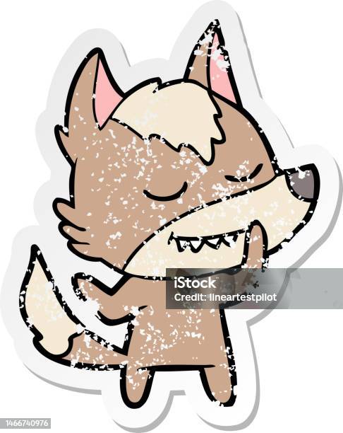 Stiker Tertekan Dari Serigala Kartun Ramah Ilustrasi Stok - Unduh ... Stiker Tertekan Dari Serigala Kartun Ramah Ilustrasi Stok - Unduh ...