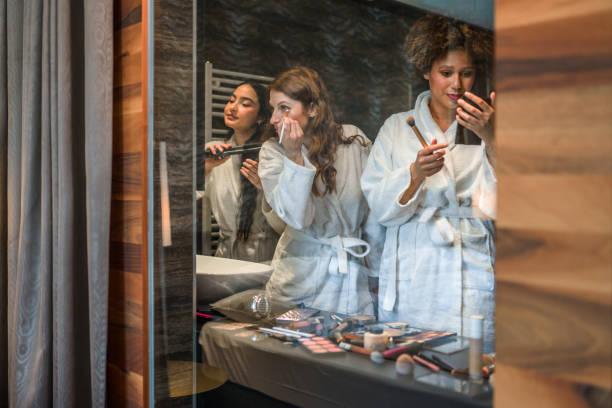 Free Stock Photo of Friends putting on makeup | Download Free Images ...