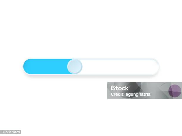 3d Scrollbar Element Button Interaction Technique Or Widget For Scrolling Content On Webpage