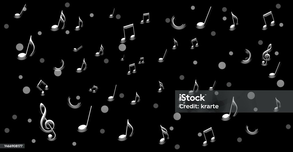 Image Of Music Musical Note Background Illustration Stock Illustration Download Image Now Istock