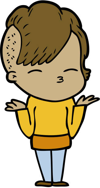 Shoulder Shrug Cartoon