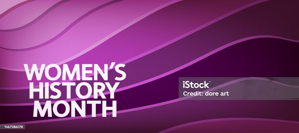 Womens History Month Vector Concept Stock Illustration Download Image