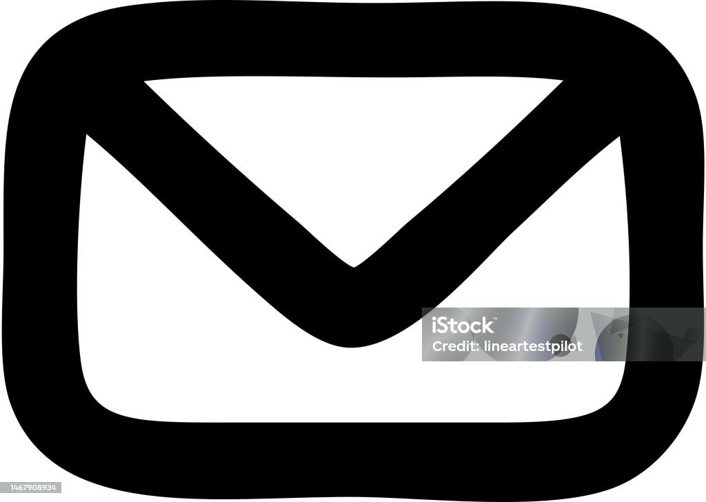 Symbole De Licône De Lettre Denveloppe Vecteurs Libres De Droits Et