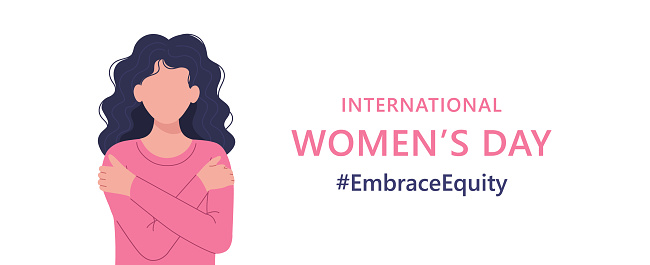 Spanduk Hari Perempuan Internasional Embraceequity Ilustrasi Vektor ... Spanduk Hari Perempuan Internasional Embraceequity Ilustrasi Vektor ...