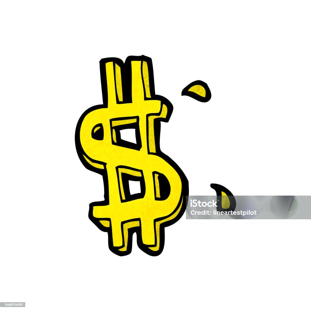 Cartoon Dollar Symbol Stock Illustration Download Image Now Art
