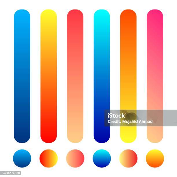 Collection Abstract Gradients Colorful Backgrounds Social Media