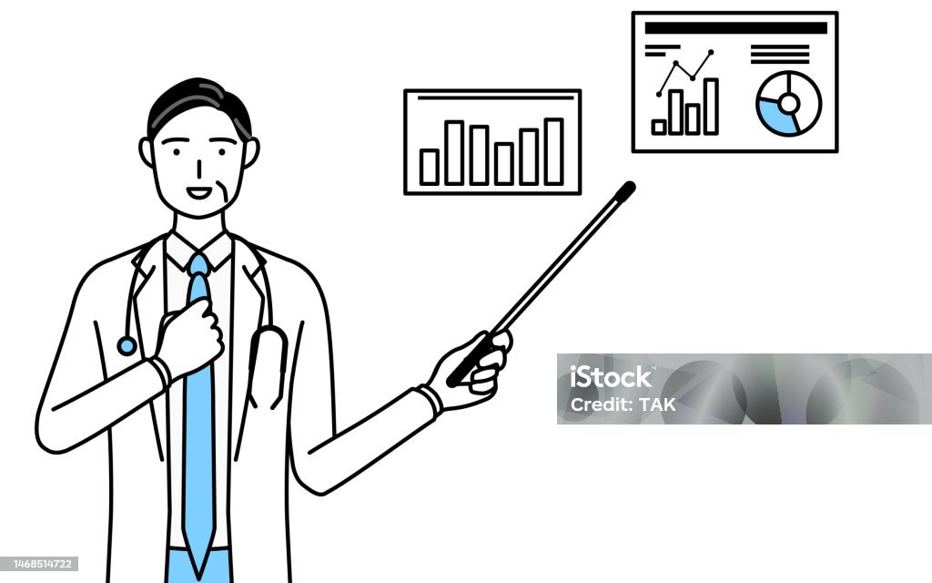 Dokter Pria Berjas Putih Dengan Stetoskop Senior Veteran Paruh Baya ... Dokter Pria Berjas Putih Dengan Stetoskop Senior Veteran Paruh Baya ...