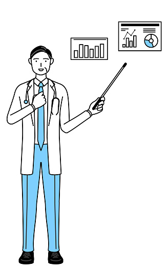 Dokter Pria Berjas Putih Dengan Stetoskop Senior Veteran Paruh Baya ... Dokter Pria Berjas Putih Dengan Stetoskop Senior Veteran Paruh Baya ...