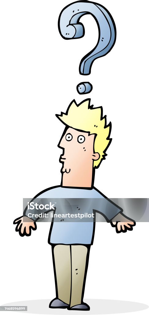 Cartoon Confused Man Stock Illustration - Download Image Now - Adult ... Cartoon Confused Man Stock Illustration - Download Image Now - Adult ...