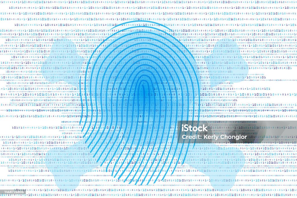 Background With Binary Code Abstract Stock Illustration Download Image Now Abstract