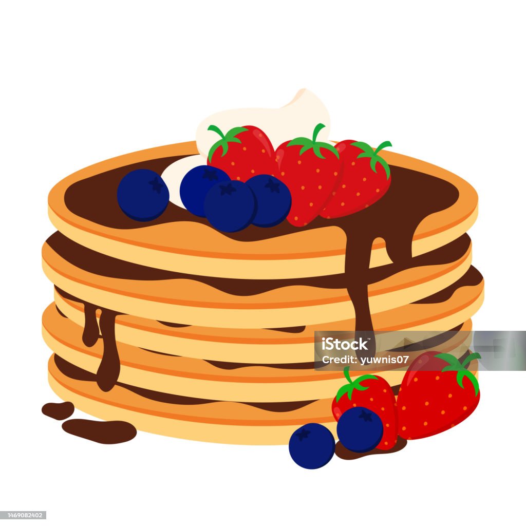 Pancake Animated Cartoon Vector Illustration For Pancake Day - Stockowe ... Pancake Animated Cartoon Vector Illustration For Pancake Day - Stockowe ...