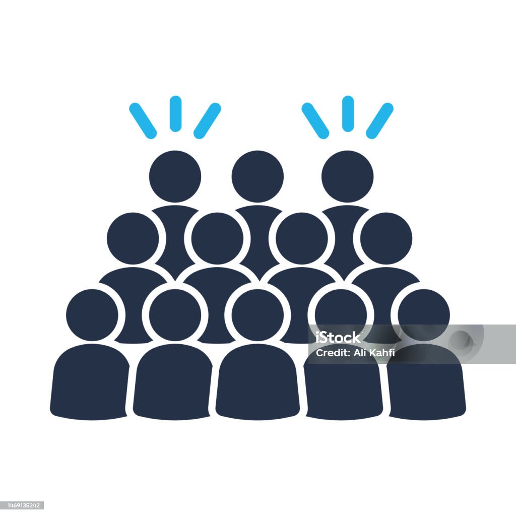 Icône Groupe De Personnes Ou Groupe Dutilisateurs Icône Solide De La