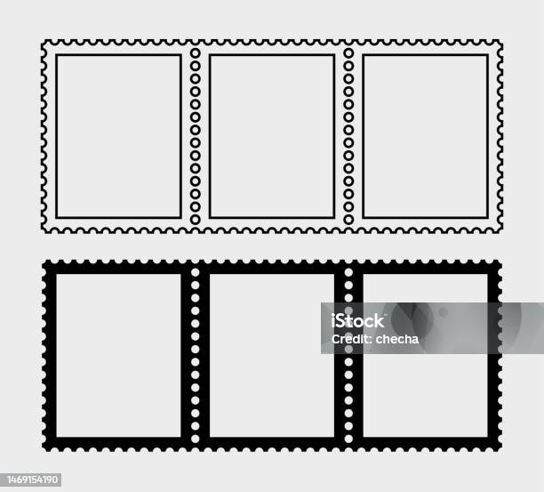 Ilustración de Conjunto De Iconos De Sellos Postales Símbolo De Correo ... Ilustración de Conjunto De Iconos De Sellos Postales Símbolo De Correo ...