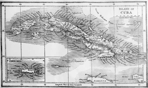 Free Stock Photo of Old Map of Cuba | Download Free Images and Free ...
