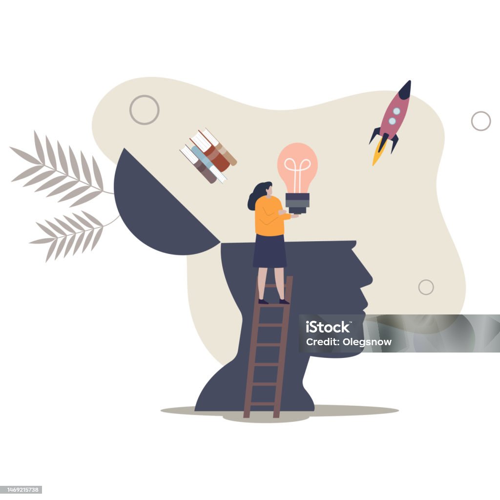 Ilustración de Mejore Las Habilidades Aprenda Cosas Nuevas O Desarrolle ... Ilustración de Mejore Las Habilidades Aprenda Cosas Nuevas O Desarrolle ...
