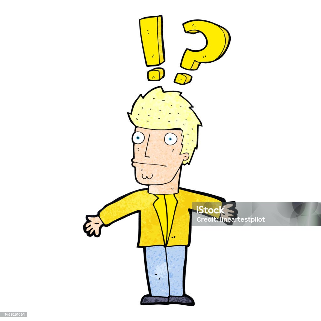 Cartoon Confused Man Stock Illustration - Download Image Now - Adult ... Cartoon Confused Man Stock Illustration - Download Image Now - Adult ...