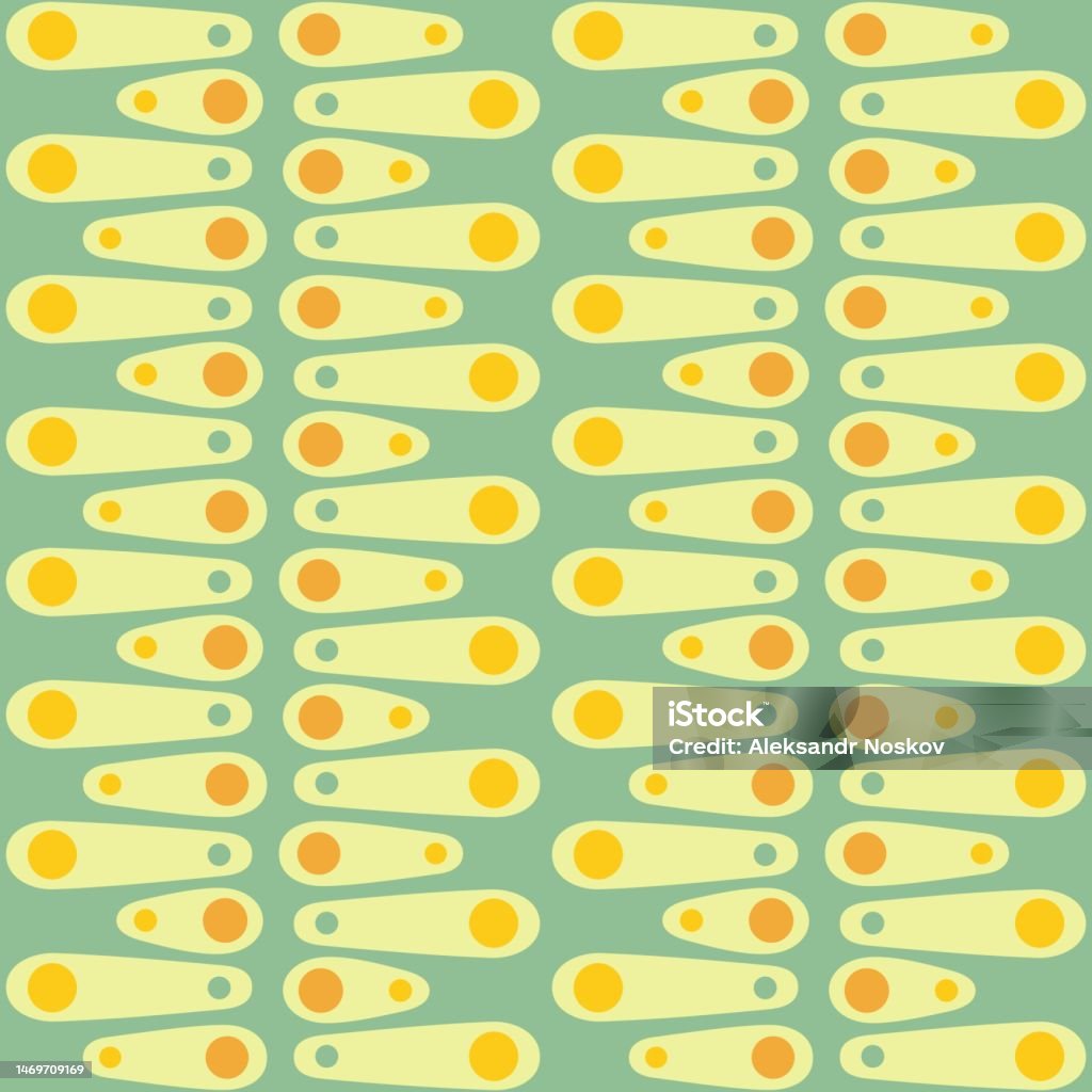 Spotted Seamless Pattern For Decorating Any Surfaces Or Things Timeless