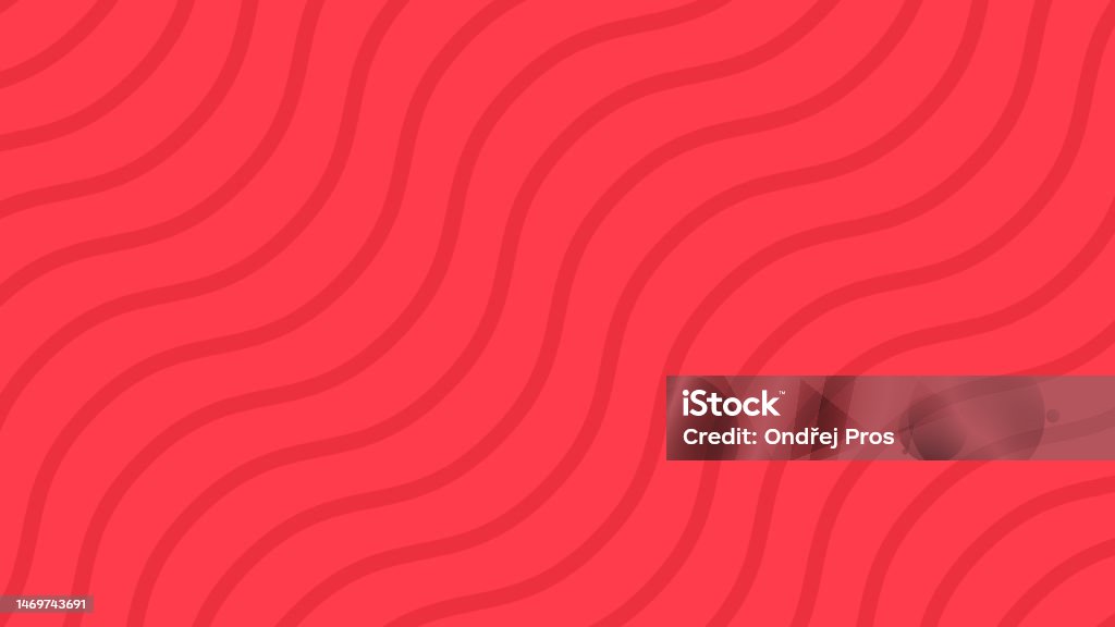 Curve Repeat Line Pattern Graphic Abstract Retro Template Art Vector