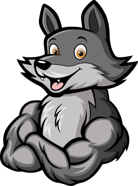 Download Bodybuilder, Wolf, Fitness. Royalty-Free Stock Illustration ...