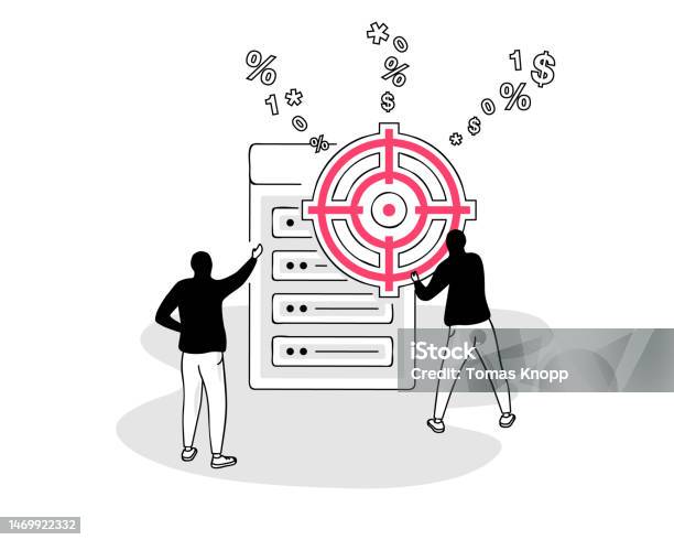 Illustration Dun Symbole Dattaque Ddos Vecteurs Libres De Droits Et