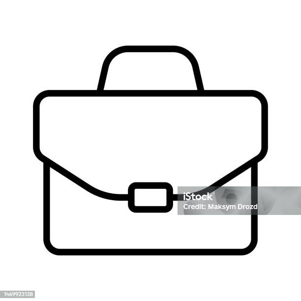 Icône De Portedocuments Icône De Sac Daffaires Valise Symbole De