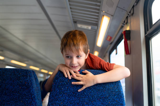 Free picture: Alien creature with big eyes inside train in subway station
