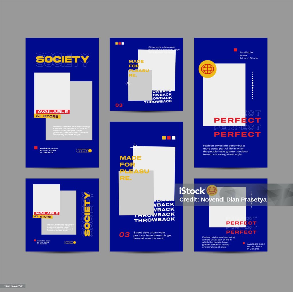 Urban Streetwear Design Per I Modelli Di Post Sui Social Media