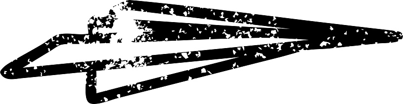 Symbole De Licône Davion En Papier Vecteurs Libres De Droits Et Plus D