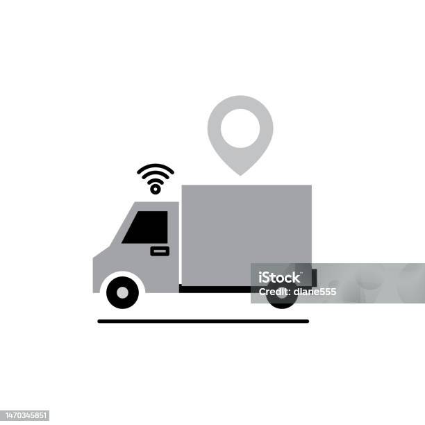 Suivi De Livraison Icône De Livraison Et De Transport Logistique