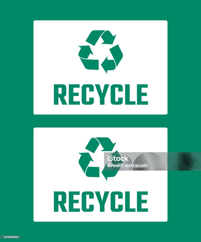 Recycling Symbols Set Green Recycle Arrows Labels Stock Illustration ... Recycling Symbols Set Green Recycle Arrows Labels Stock Illustration ...