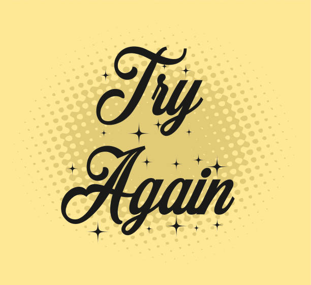 Try again Clipart Vector PNG , SVG, EPS, PSD, AI